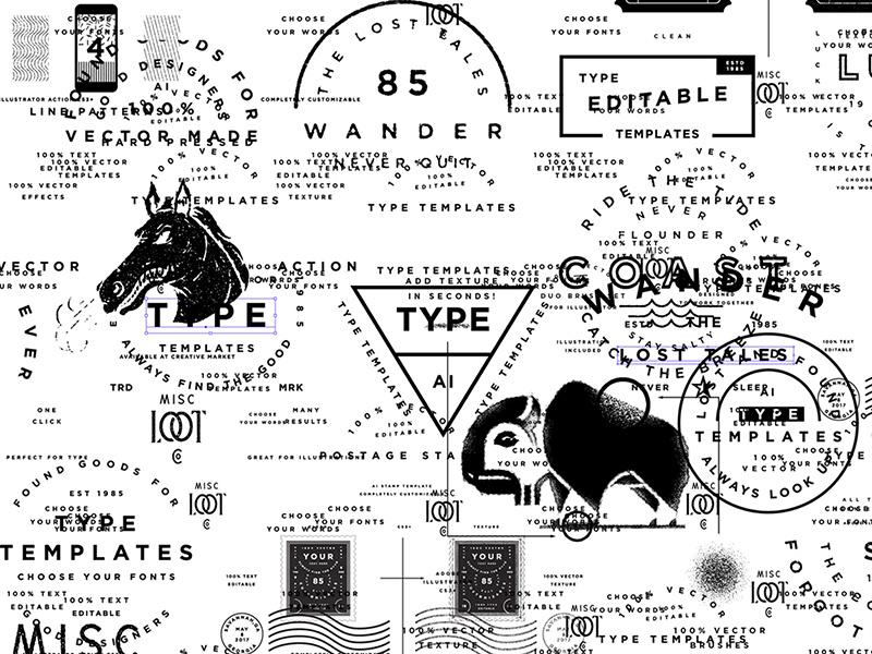 Misc Vector Assets by Misc. Loot Co. on Dribbble