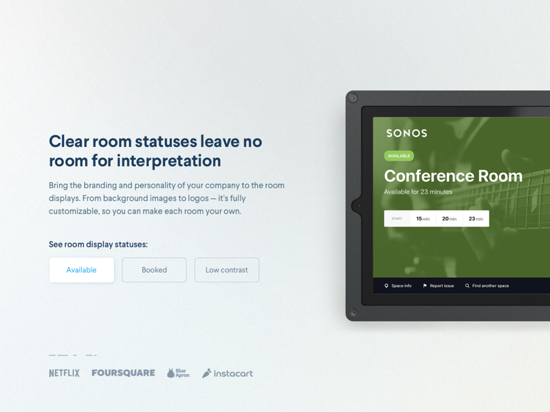 Room Display Overview & Room Display Statuses by Ryan Coughlin for ...