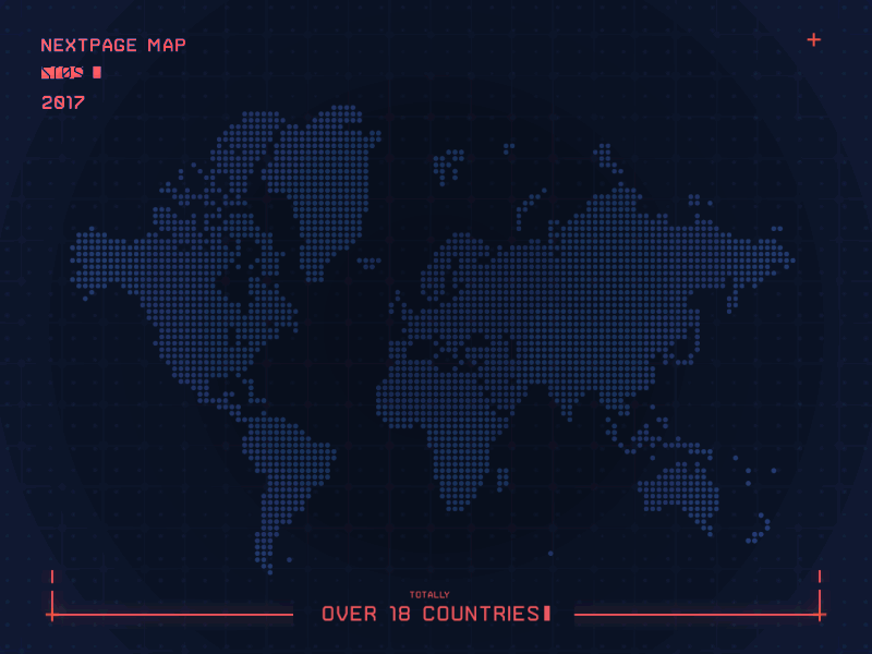 Nextpage goes Global by Alex Seagull on Dribbble