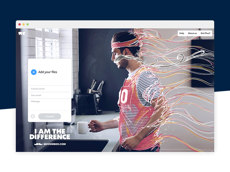 Movember x Delete x WeTransfer. by Adam Campion for UNRVLD on Dribbble