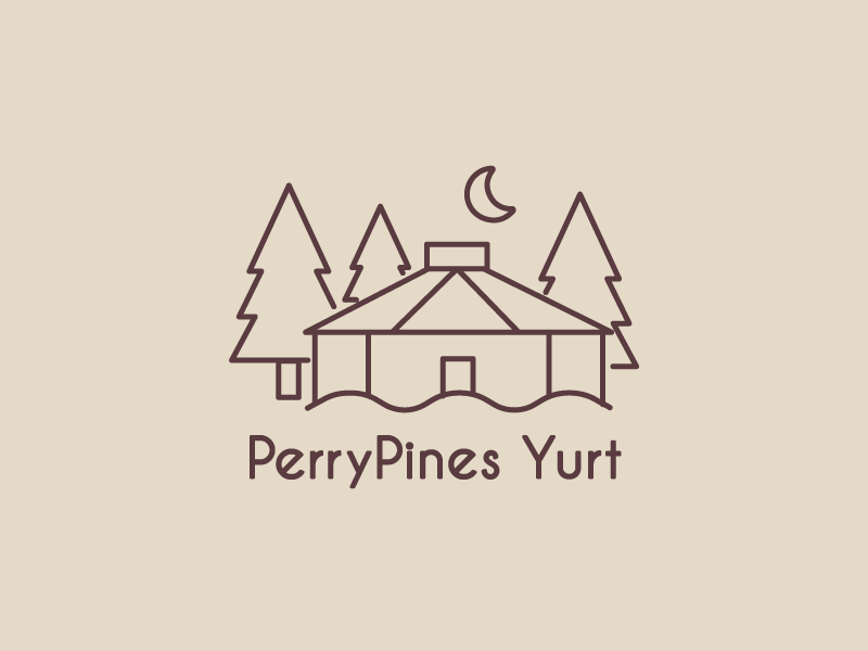 Yurt logo by Mara Eggers on Dribbble