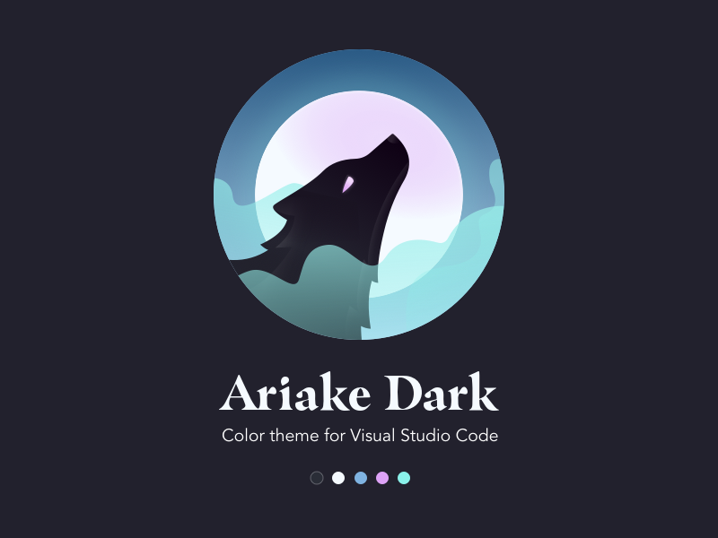 Ariake Dark Color Theme by Valera Nazarov for Aviasales on Dribbble