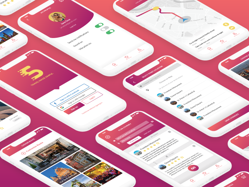 App design mockup by Leons Flanders on Dribbble