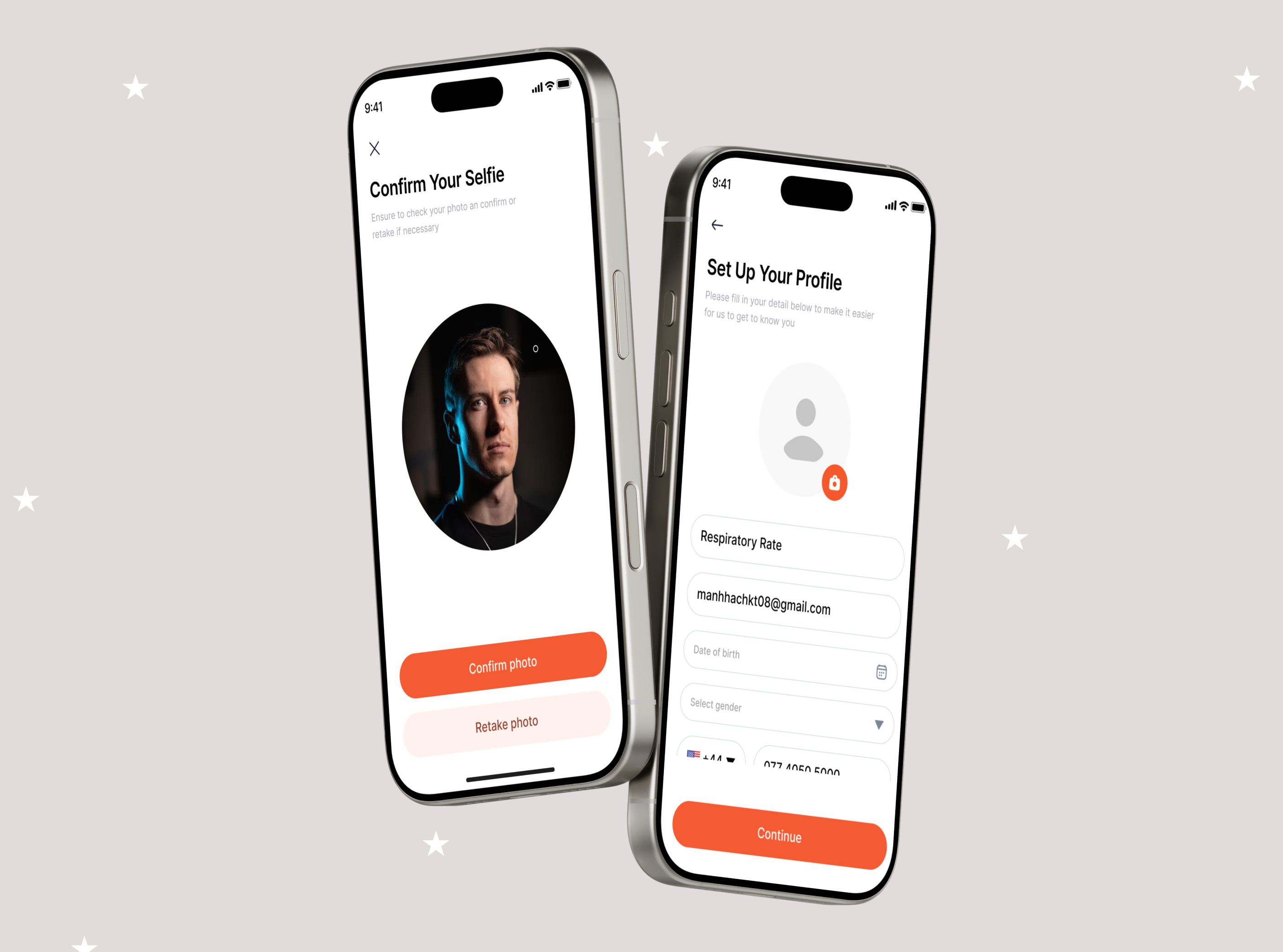 User Profile For App Design by Alamin Hossen 🔥 on Dribbble