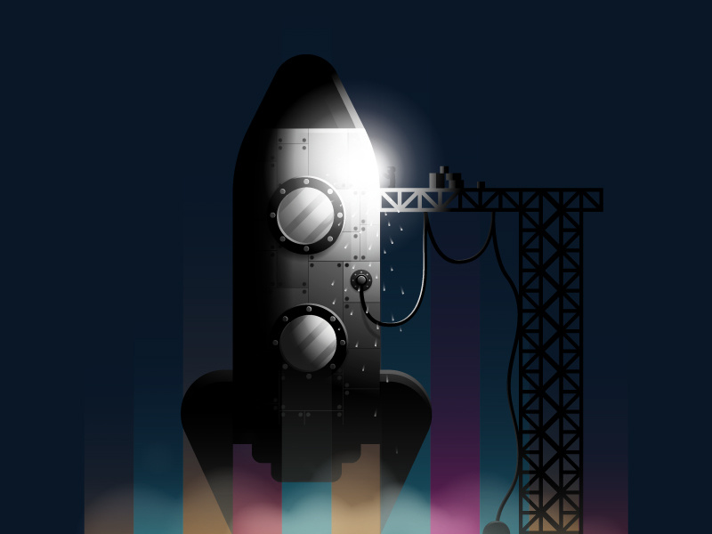 Rocket Maintenance by Andrew Kliatskyi on Dribbble