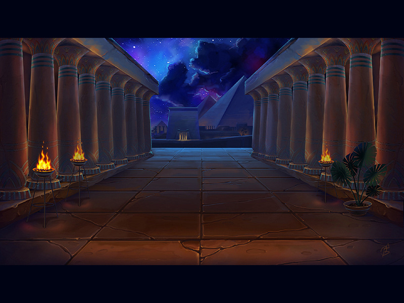 Egypt 2 by Olga Ryzhychenko on Dribbble