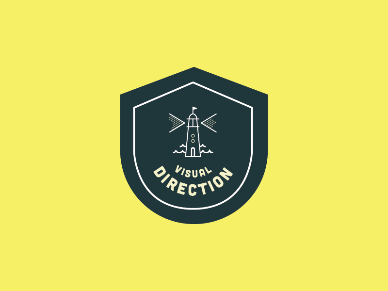 Visual Direction Badge by Thomas Ott on Dribbble
