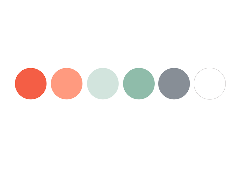 By Design Catering Color Palette by Creative Whitt on Dribbble