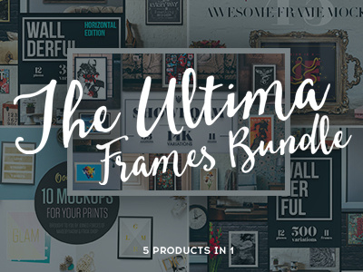 The Ultima Frames Bundle: 15K+ Mockups Variations by DealFuel on Dribbble