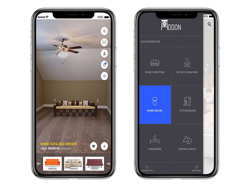 AR - Augmented Reality by Bhavesh Donga for Addon Solutions on Dribbble