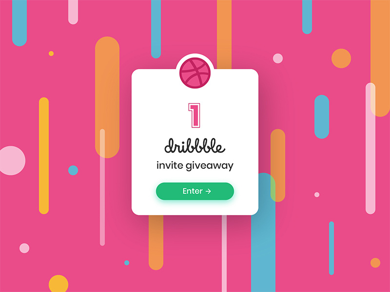 1 Dribbble invitation by Goran Tomičić on Dribbble