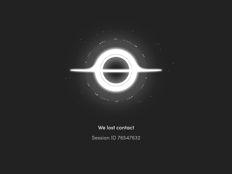 Black Hole by Hillel on Dribbble