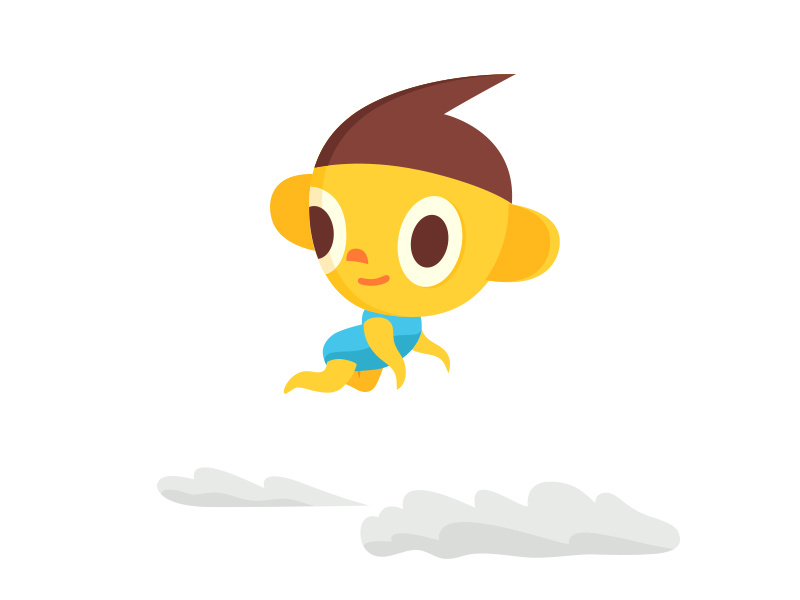 Flying Baby by Simon Oxley on Dribbble
