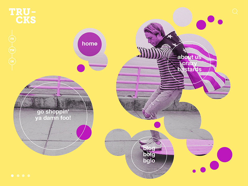 Trucks UI by Nicholas Northway on Dribbble