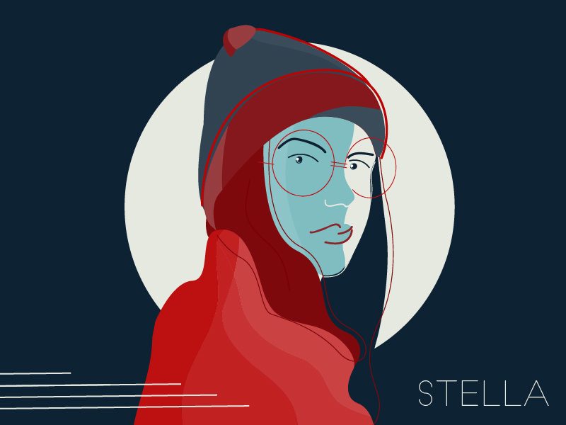 Stella Character Illustration by Beatriz Diogo on Dribbble