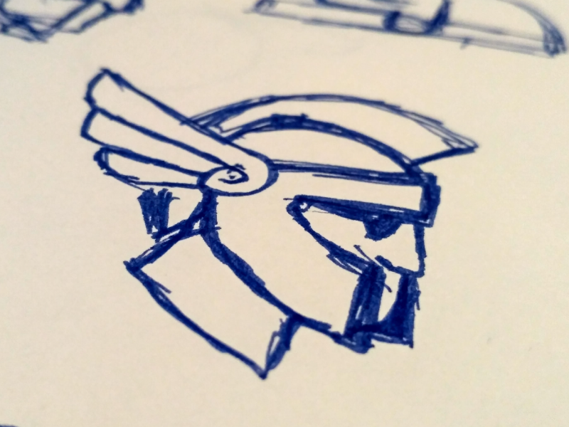 Raw sketch by Dan Stiop on Dribbble