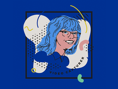 Andrea Illustration by Amelia Street Studio on Dribbble