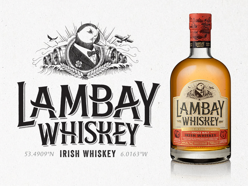 Lambay Whiskey – Final Logo by Rob Clarke on Dribbble
