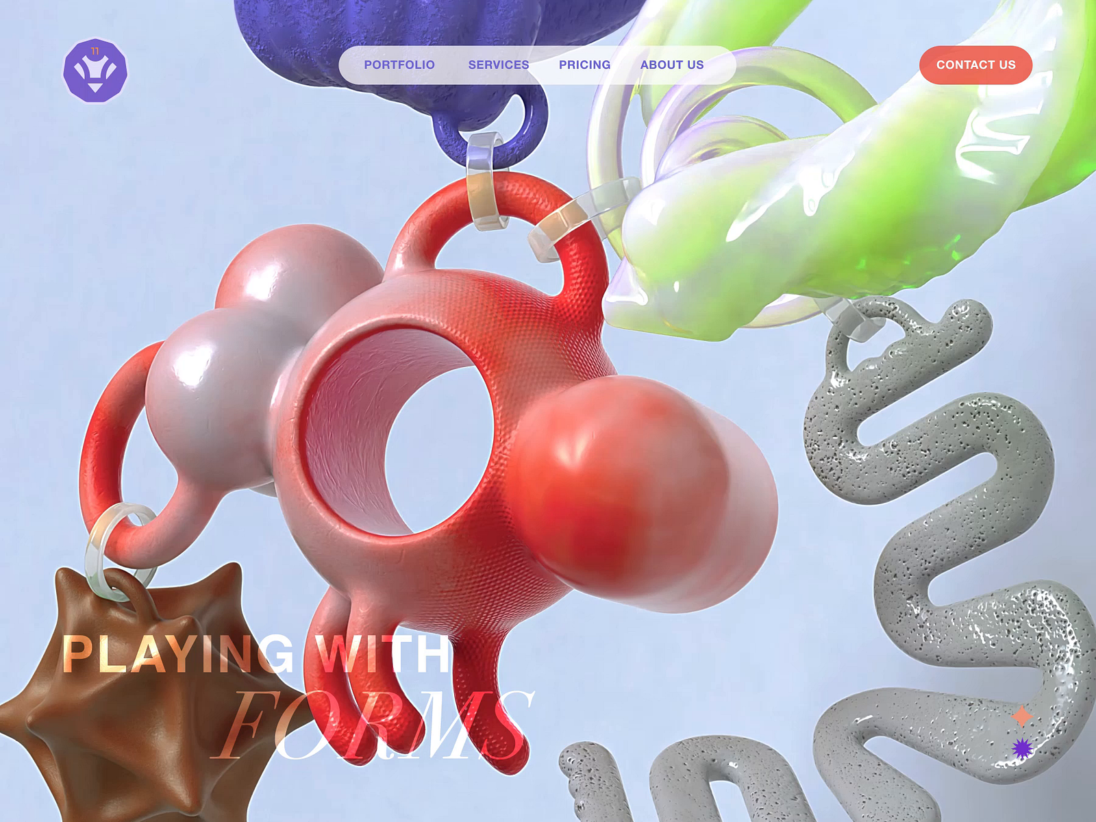 Organic Motion¹¹ • 3D Animation by Oleh Vyshnevskyy¹¹ on Dribbble