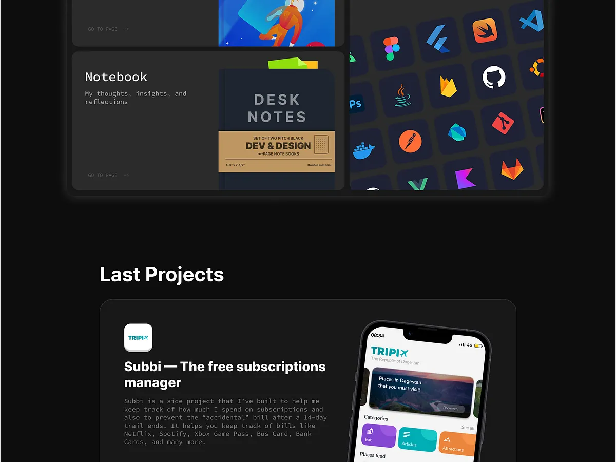 Browse thousands of Flutter Portfolio images for design inspiration ...