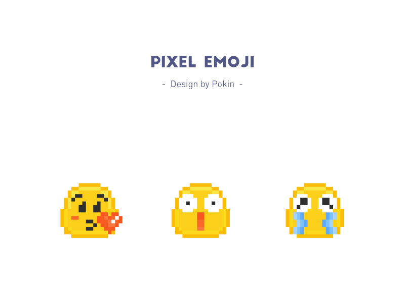 Browse thousands of Pixel Emoji images for design inspiration | Dribbble