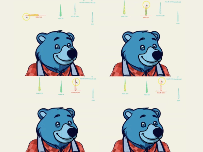 Bluebear rig by Pawel Granatowsky on Dribbble