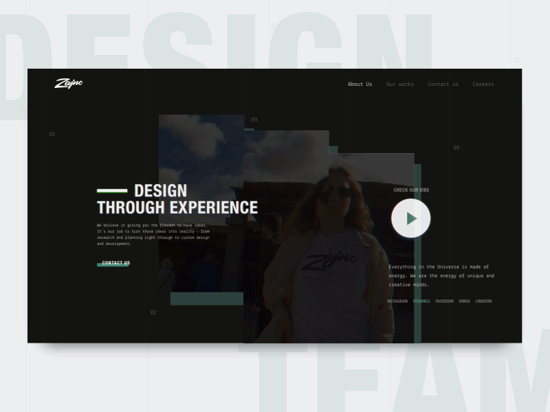 Reimagining the About Us Page Design by Tolik Nguyen on Dribbble