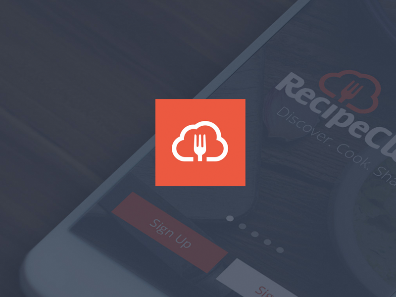 Recipe Cloud App Branding by Trent Cox on Dribbble
