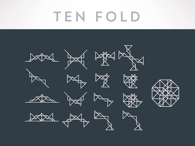TEN FOLD TECHNOLOGY by Johann Rosario on Dribbble