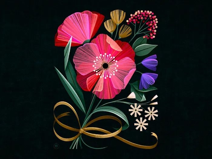 Browse thousands of Flower images for design inspiration | Dribbble