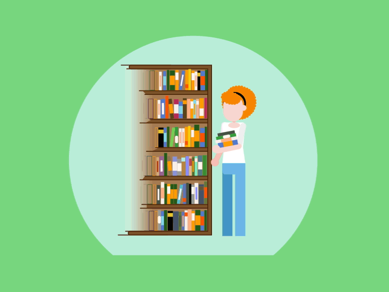 Library Gif Animated