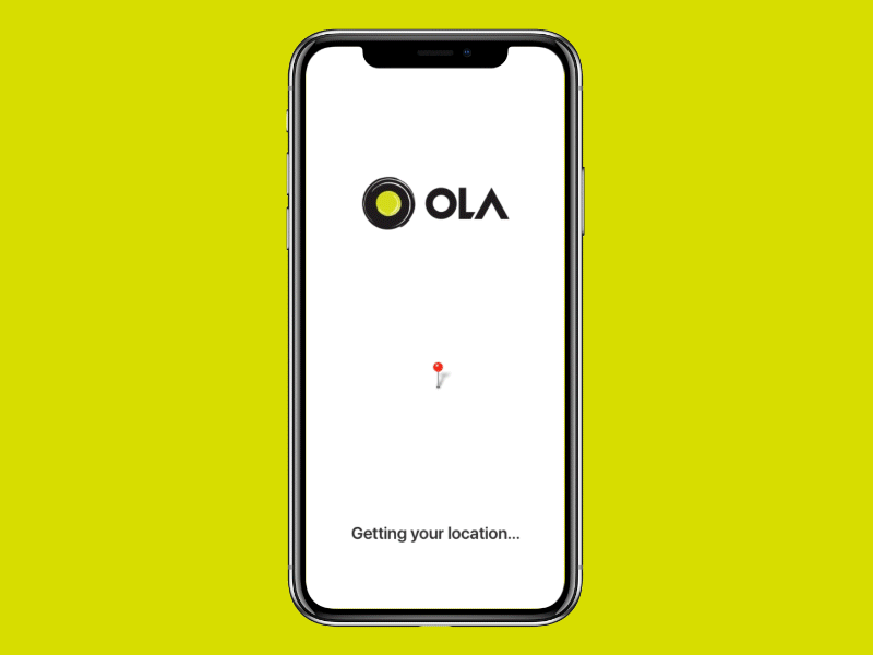 Ola Cabs Home Screen Redesign by Tushar Gupta on Dribbble
