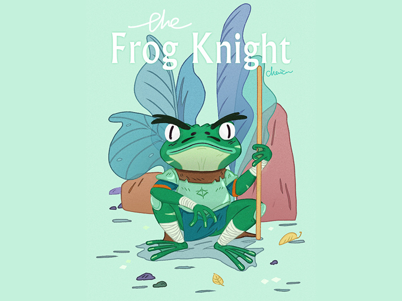 The Frog Knight by chanica on Dribbble