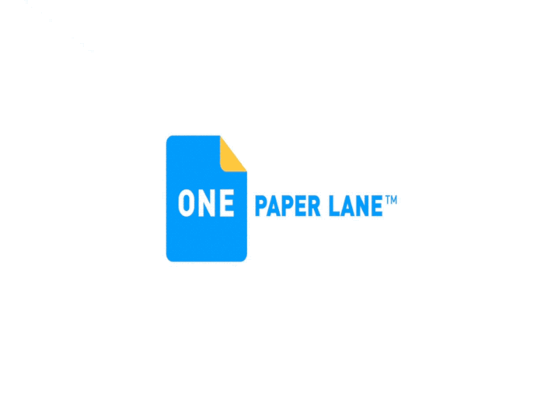 One Paper Lane Logo Animation by MezzoLab on Dribbble
