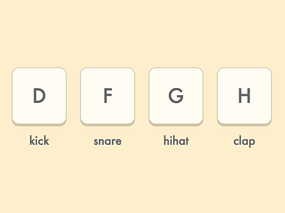 #JavaScript30 - Drum Kit by Jake Dragash on Dribbble