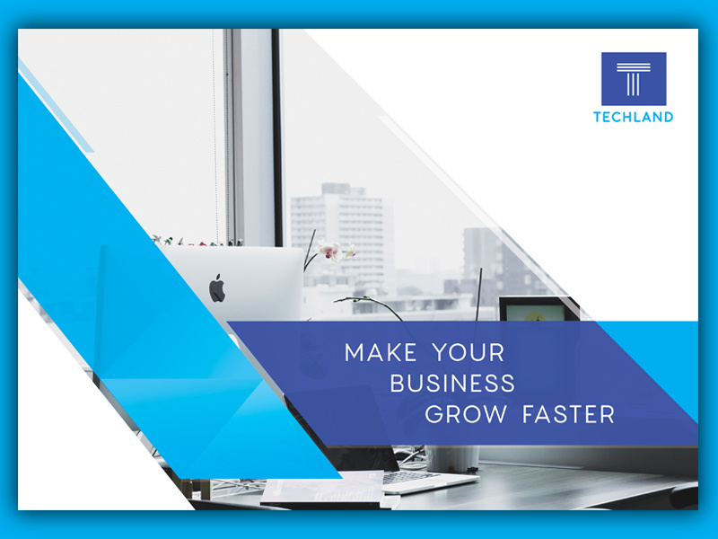 Techland brochure by @!!! on Dribbble