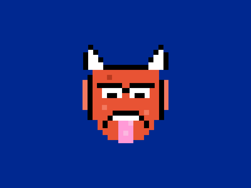 8-bit Monster 👹 by Tejas Bhatt on Dribbble