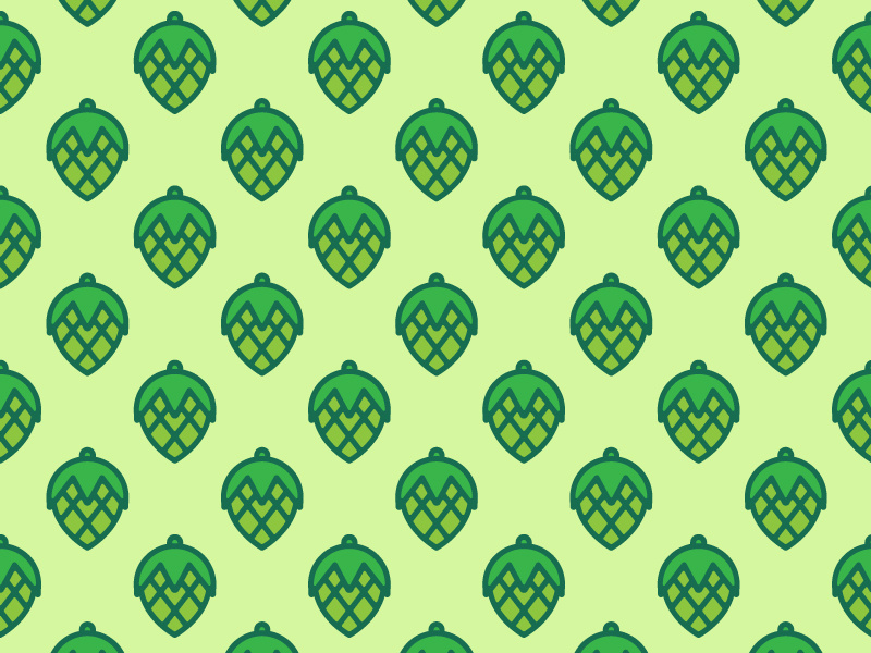 Hop Pattern. by Jeremy Coon on Dribbble