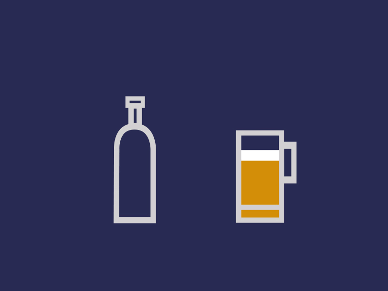 Beer Bottle Fill by Eduardo Reyes on Dribbble