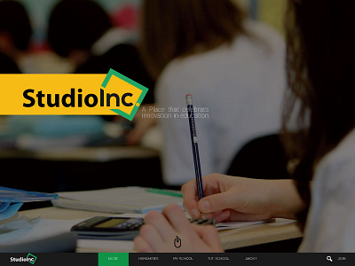 Home Screen of a website by Mostaque Ahammed Maq on Dribbble