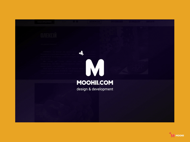 Arkmen Website by Moohii on Dribbble