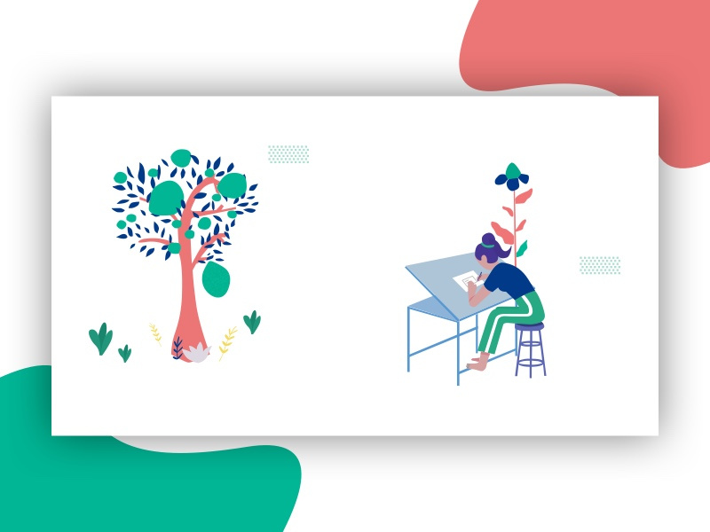 Illustration for UITOUX New Website by Pradeep Raj T on Dribbble