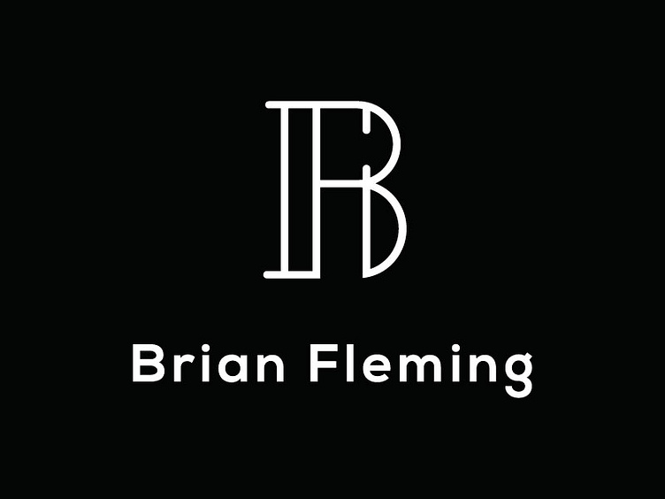 Brian Fleming Monogram by Matea Kosar on Dribbble
