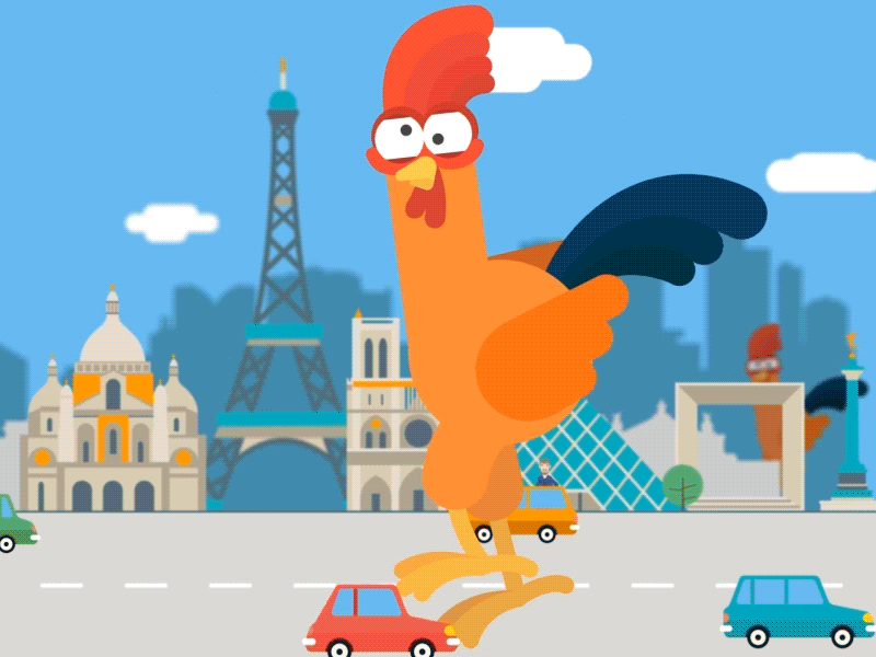 Three French Hens Gif