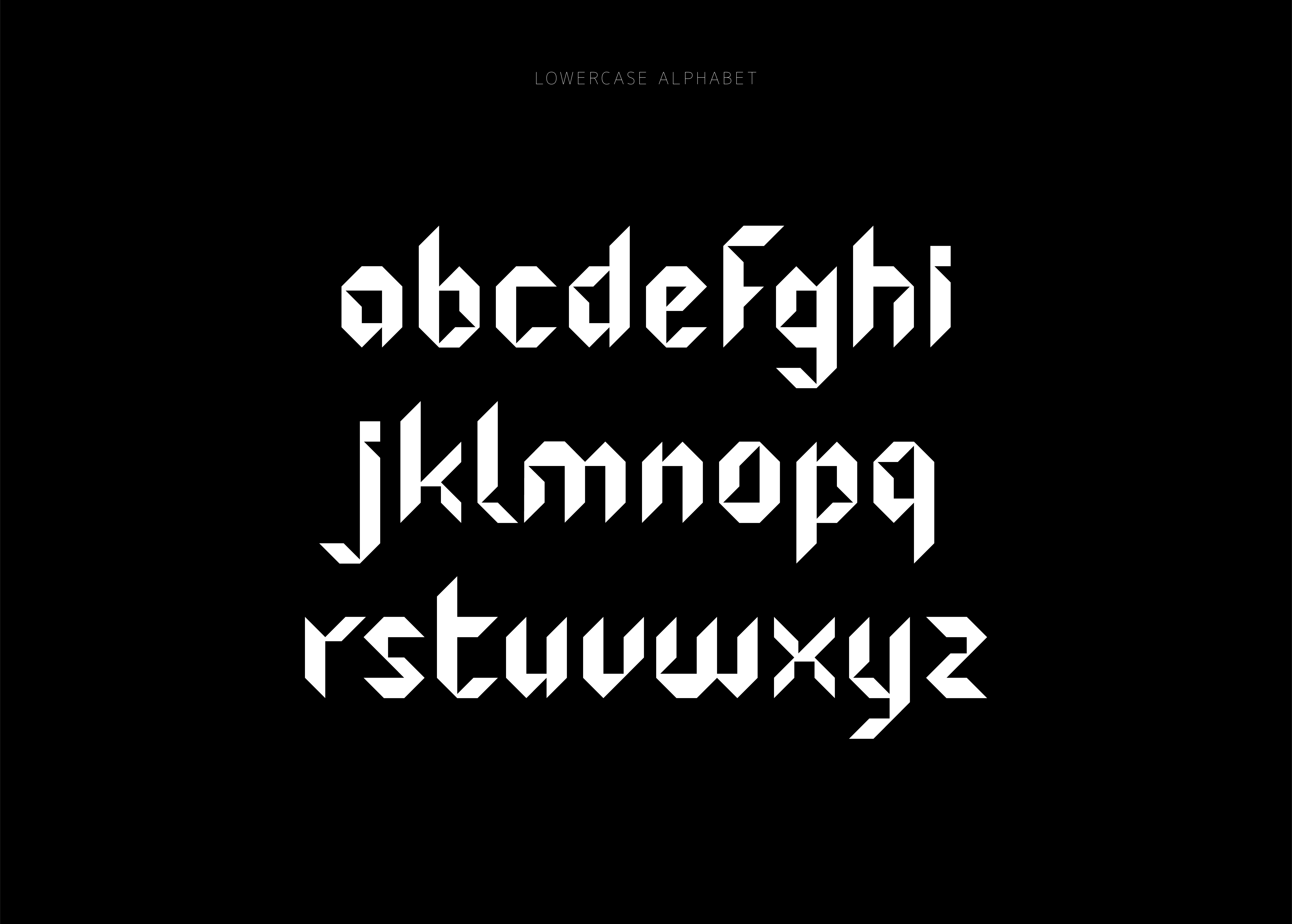 Marand, modular typeface by Andrés Torres on Dribbble