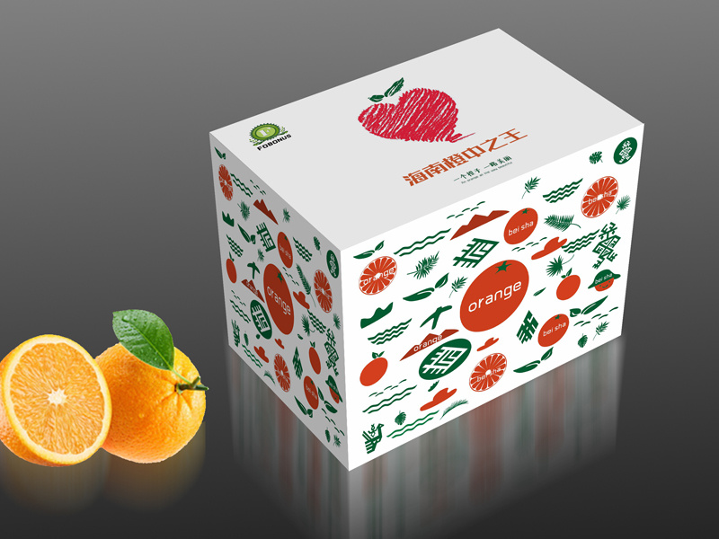 Orange fruit packaging by sandy jiang on Dribbble