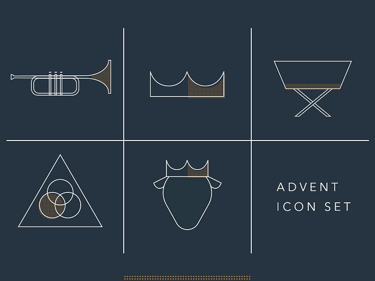 Advent Icons by Brandon Robinson on Dribbble