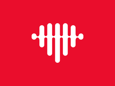 Diamond + Soundwave by Tom Aquino on Dribbble