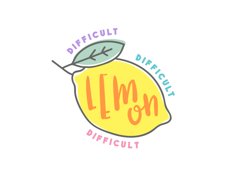 Difficult, difficult, lemon difficult. by Stacie Lee on Dribbble