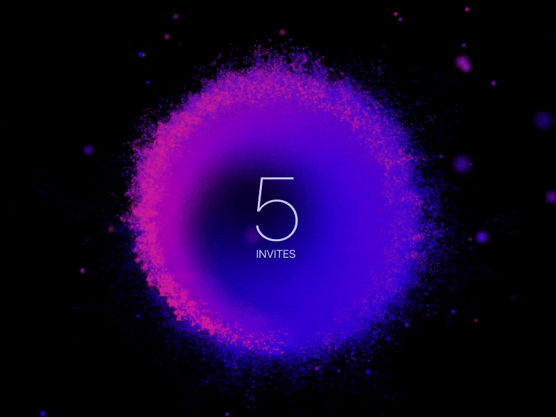 5 invites to give away! by Aleksei Kipin on Dribbble